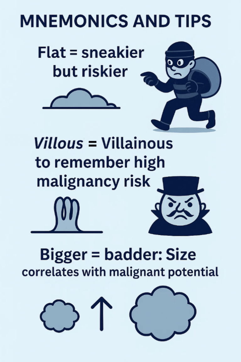 Sessile vs Pedunculated Colon Polyps: A Simple Guide for Students