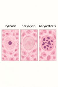 The Morphology of Necrosis: Understanding the Patterns of Cell Death