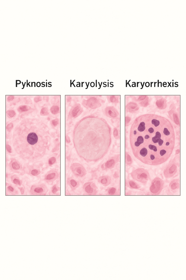 The Morphology of Necrosis: Understanding the Patterns of Cell Death
